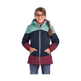 Killtec Kinder Outdoorjacke "KOW 195 GRLS JCKT", blau, Gr. 152, Obermaterial: 100% Polyester;Futter: 100% Polyester;F&uuml;llung: 100% Polyester, Jacken,