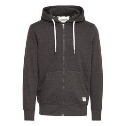 !Solid SOLID Herren Sweatjacke "Sweatjacke SDChali", grau, Gr. S, Obermaterial: 65% Polyester PES. 35% Baumwolle CO., Sweatjacken