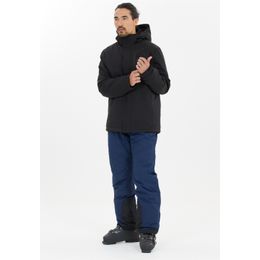 WHISTLER Herren Skijacke "Carbon", schwarz, Gr. M, unifarben, 94% Polyester, 6% Elasthan, Jacken, mit wasserabweisender Membran