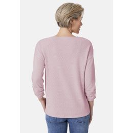 STOOKER WOMEN Damen 3/4-Arm-Shirt "VIKTORIA T-Shirt 3/4-Arm", pink, Gr. M, 84% Polyester, 12% Viskose, 4% Elasthan, Shirts, Regular Fit T-Shirt f&uuml;r
