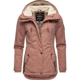 Marikoo Damen Winterjacke "Bikoo", orange, Gr. XXXL, Oberstoff: 100% Baumwolle, Futter: 100% Polyester, Wattierung: 100% Polyester, Ärmelfutter: 100%