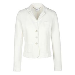 Madeleine Mode MADELEINE Damen Jackenblazer "Jerseyblazer Kurzer Jerseyblazer mit modischer Struktur", gr&uuml;n, Gr. 44, Obermaterial: 78% Baumwolle CO. 18% Polyamid