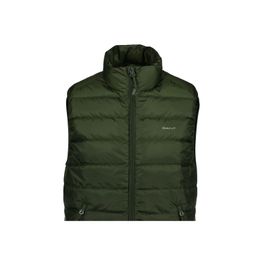 Gant Herren Steppweste "Steppweste LIGHT DOWN VEST", gr&uuml;n, Gr. XXL, Obermaterial: 100% Polyester PES. Futter: 100% Polyester PES. 90% Daunen DOWN.