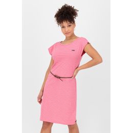 alife and kickin ALIFE & KICKIN Damen Sommerkleid "Damen ElliAK Z", pink, Gr. XS, 65% Baumwolle, 35% Polyester, Kleider
