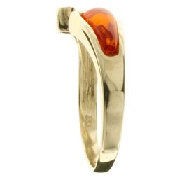 OSTSEE-SCHMUCK Damen Fingerring "OSTSEE-SCHMUCK Ring Agneta Ring Agneta", 64 (20,4), Gelbgold 333, gold, Gelbgold 333, Fingerringe