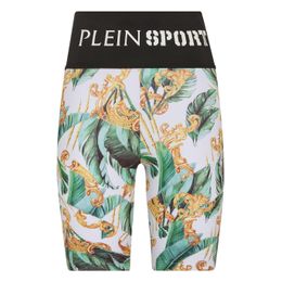 Plein Sport Damen Leggings "Sportleggings", bunt, Gr. M, Obermaterial: 90% Polyester, 10% Elasthan, Hosen