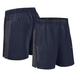 Nike Damen Sporthose "Nike Shorts Seattle Seahawks Nike Woven Victory", blau, Gr. S, 100% Polyester, Hosen