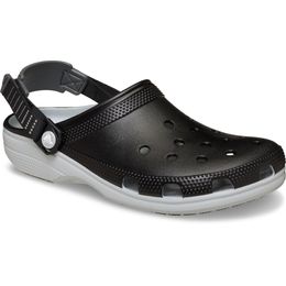 Crocs Herren Clog "Classic Turbo", Gr. 41, schwarz, Croslite , Schuhe, Badeschuh, Sandale mit L&uuml;ftungs&ouml;ffnungen