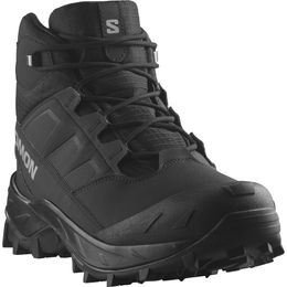 Salomon Herren Winterstiefel "CROSSTRAK WP", Gr. 48, schwarz, Synthetik, Textil, Schuhe, Winterschuhe, Winterboots, Snowboots, wasserdicht