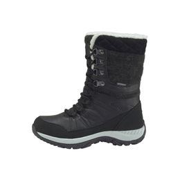 Hi-Tec Damen Outdoorwinterstiefel "Riva Waterproof", Gr. 39, schwarz, Synthetik, Textil, Schuhe, Winterstiefel, Snowboots, Winterschuhe, wasserdicht