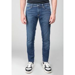 Herren Slim-fit-Jeans "700/11JO", blau, Gr. 29, Le Temps Des Cerises, 98% Baumwolle, 2% Elasthan, Jeans, in tollem Slim Fit-Schnitt