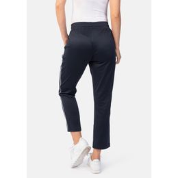 STOOKER WOMEN Damen Sporthose "Baumwollstretch Sporthose", blau, Gr. L, Sweatware, 55% Polyester, 45% Baumwolle, Hosen, Sporthose Regular Fit Sport