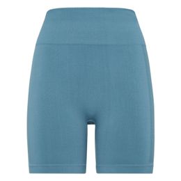 Plein Sport Damen Shorts "Logo", blau, Gr. S, Obermaterial: 53% Polyamid, 37% Polyester, 10% Elasthan, Hosen