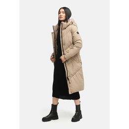 Marikoo Damen Winterjacke "Teonaa"taupe grau, Gr. XXXL, Obermaterial: 100% Polyester. Futter: 100% Polyester. Wattierung: 100% Polyester.