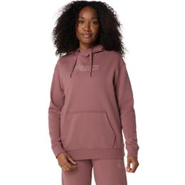 asics Damen Trainingspullover "asics LOGO OTH HOODIE", rot, Gr. XS, Obermaterial: 88% Baumwolle, 12% Polyester, Pullover
