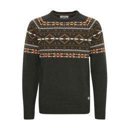 Blend Herren Strickfleece-Pullover "Strickpullover BHNilas", gr&uuml;n, Gr. XL, Obermaterial: 100% Polyacryl PAN., Pullover