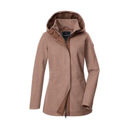 G.I.G.A. by Killtec Damen Funktionsjacke "GW 78 WMN JCKT", braun, Gr. 42, G.I.G.A. DX BY KILLTEC, Oberseite: 100% Polyester;R&uuml;ckseite: 100% Polyester;Futter: 100%