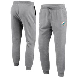 Fanatics M&auml;dchen Jogginghose "Fanatics Jogginghose Miami Dolphins Primary Logo Graphic", grau, Gr. M, 85% Baumwolle, 15% Polyester, Hosen