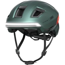Abus Fahrradhelm "HYP-E", M Kopfumfang: 54cm - 58cm, grün, Helme