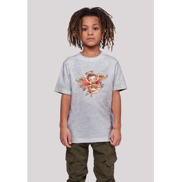 F4NT4STIC M&auml;dchen T-Shirt "Betty Boop Lil Angel Tattoo"erdgrau, Gr. 134, Obermaterial: 100% Baumwolle, Shirts, Premium Qualit&auml;t