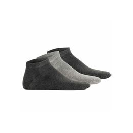 Hudson Damen Sneakersocken "Socken SIMPLY&sup3; 3-PACK SNEAKER 3er Pack", Gr. 39, grau, Obermaterial: 80% Baumwolle CO. 18% Polyamid PA. 2% Elasthan EL.,