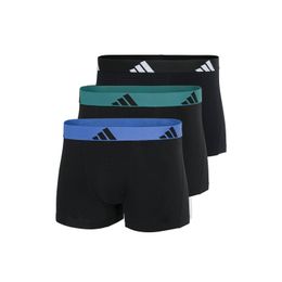 Herren Boxershorts "Boxershort 3er Pack", adidas originals, Gr. L, bunt, Obermaterial: 95% Baumwolle CO. 5% Elasthan EL., Unterhosen