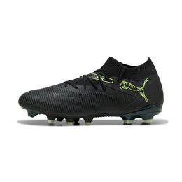 Puma Damen Fußballschuh "FUTURE 8 MATCH FG/AG", Gr. 45Puma schwarz, fizzy light, grün terrain, Synthetik, Schuhe, für Rasenplätze