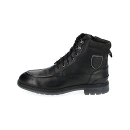 Pantofola d'Oro PANTOFOLA D ́ORO Damen Schn&uuml;rstiefelette "Pantofola d'Oro Stiefelette Leder", Gr. 41, schwarz, Leder, Schuhe