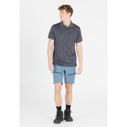 WHISTLER Herren Shorts, blau, Gr. XL, unifarben, 91% Polyester, 9% Elasthan, Hosen, mit 4-Wege-Stretch-Material
