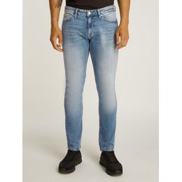 Tommy Jeans Herren 5-Pocket-Jeans "SCANTON SLIM", blau, Gr. 36, Denim/Jeans, Obermaterial: 99% Baumwolle, 1% Elasthan, Jeans
