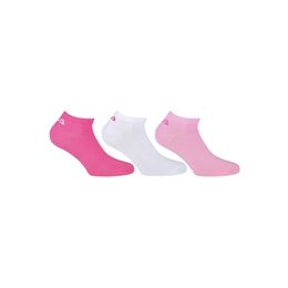 Fila Herren Sneakersocken "Socken 3er Pack", Gr. 35, pink, Obermaterial: 75% Baumwolle CO. 23% Polyester PES. 2% Elasthan EL., Socken