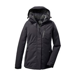 Killtec Damen Outdoorjacke "KOW 170 KG WMN JCKT", schwarz, Gr. 22, Obermaterial: 100% Polyester;Futter: 100% Polyester;F&uuml;llung: 100% Polyester,
