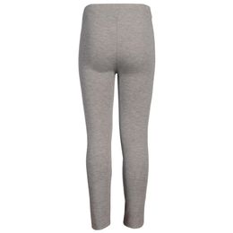 happy girls M&auml;dchen Leggings, grau, Gr. 98, unifarben, Jersey, Obermaterial: 95% Baumwolle, 5% Elasthan, Hosen, in Basic-Form