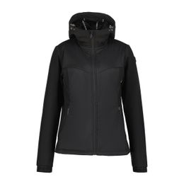 Luhta Damen Outdoorjacke "Luhta Softshell jacke Iivaara", schwarz, Gr. 36, 98% Polyester, 2% Elasthan, Jacken