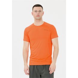 Funktionsshirt Endurance "Abia", Damen, Gr. L, orange, 100% Polyester, unifarben, normal, Rundhals, Shirts Funktionsshirt, mit praktischer Quick-Dry-Funktion