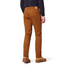 Herren 5-Pocket-Hose "RANDO", braun, Gr. 30, Pioneer Authentic Jeans, unifarben, Web, Obermaterial: 98% Baumwolle, 2% Elasthan, Hosen, im Five-Pocket