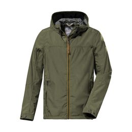 G.I.G.A. by Killtec Herren Softshelljacke "GS 9 MN SFTSHLL JCKT", gr&uuml;n, Gr. L, G.I.G.A. DX BY KILLTEC, Oberstoff: Oberseite: 100% Polyester, R&uuml;ckseite: 100% Polyester,