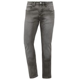 INDICODE Damen 5-Pocket-Jeans "5-Pocket-Jeans IDQuebec", grau, Gr. 34, unifarben, Jeans, Obermaterial: 98% Baumwolle CO. 2% Elasthan EL., Hosen