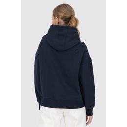 alife and kickin ALIFE & KICKIN Damen Kapuzensweatshirt "Damen JessyAK A", blau, Gr. XS, 50% Baumwolle, 50% Polyester, Sweatshirts