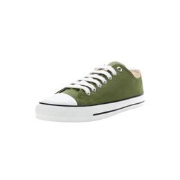 Ethletic Damen Sneaker "Trainer White Cap Lo Cut", Gr. 36, gr&uuml;n, Obermaterial: 100% Baumwolle. Sohle: 100% Naturkautschuk, Schuhe, Keine Angabe