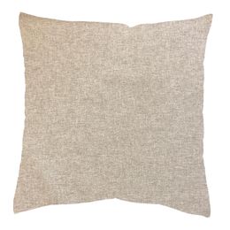Dekokissen Home Wohnideen, B:50cm L:50cm, beige, Polyester, Dekokissen_Sitzkissen_Kissenh&uuml;llen, "LUCIO"