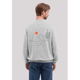 F4NT4STIC Herren Sweatshirt "Escape Discover the World Savannah", grau, Gr. XS, Obermaterial: 80% Baumwolle, 20% Polyester, Sweatshirts, Discover the