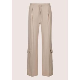 Madeleine Mode MADELEINE Damen Cargohose "Hose Cargo-Hose zum Schl&uuml;pfen"berber, Gr. 42, Obermaterial: 63% Polyester PES. 32% Viskose CV. 5% Elasthan EL., Hosen