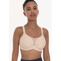 Anita active Damen Sport-BH "performance wireX", Gr. 85, rosa, Stoff, Obermaterial: 55% Polyamid, 23% Polyester, 22% Elasthan, Mesh, clean, matt,