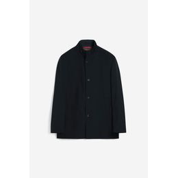 Cinque Herren Kurzmantel "CISCORE", blau, Gr. 46, unifarben, Web, Obermaterial: 100% Polyester, M&auml;ntel, mit Stehkragen