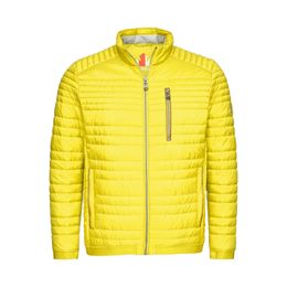 NEW CANADIAN Herren Outdoorjacke, gelb, Gr. 54, unifarben, 100% Polyester, Jacken, im bequemen Steppdesign