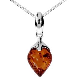 OSTSEE-SCHMUCK Damen Kette mit Anh&auml;nger "OSTSEE-SCHMUCK Kette mit Anh&auml;nger Lene Kette mit Anh&auml;nger Lene", 45cm, Silber 925 (Sterlingsilber), L: 42,