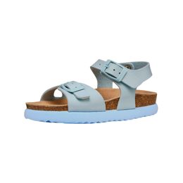 Geox Kinder Riemchensandalette "Geox Sandalen Lederimitat", Gr. 32, blau, Lederimitat, Schuhe