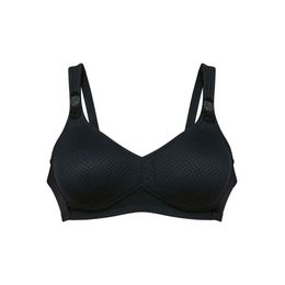 Anita Damen Soft-BH "Komfort Soft BH Leni", Gr. 100, schwarz, Obermaterial: 74% Polyamid PA. 26% Elasthan EL., BHs