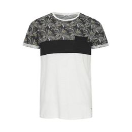 !Solid SOLID Herren Rundhalsshirt "Rundhalsshirt SDFlorian", schwarz, Gr. L, Obermaterial: 100% Baumwolle CO., Shirts